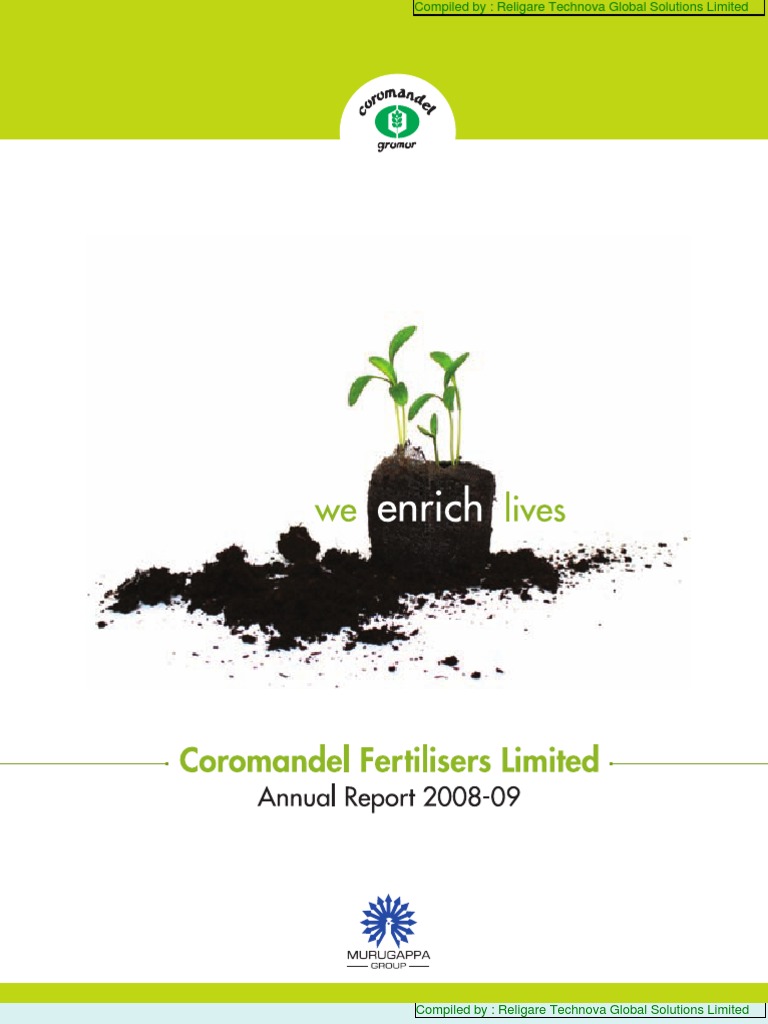 Coromandel International Ltd. 2008-09 | Employee Benefits | Fertilizer