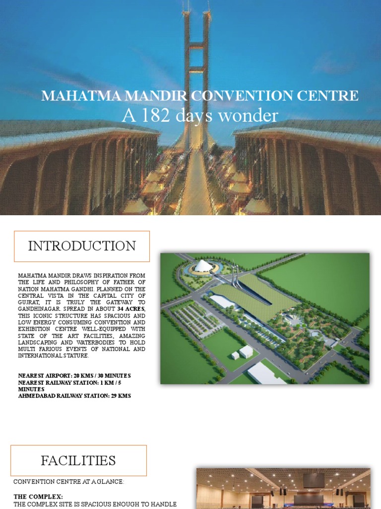 Case Study - Mahatma Mandir | PDF