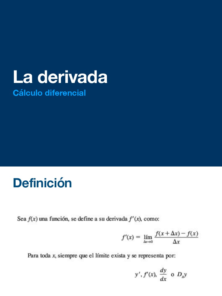 Introducción A La Derivada | PDF