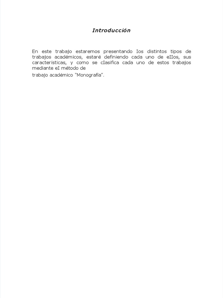 PDF Unidad 2 Actividad 1 Tipos de Trabajos Academicos | PDF