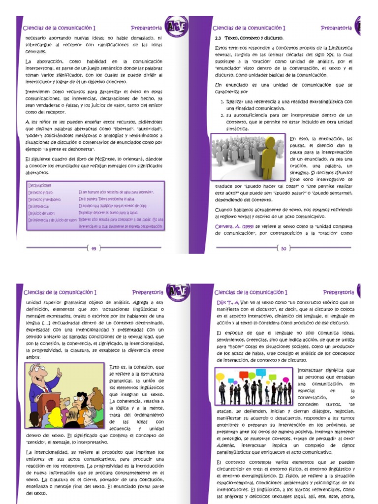 Discurso, Texto y Contexto | PDF