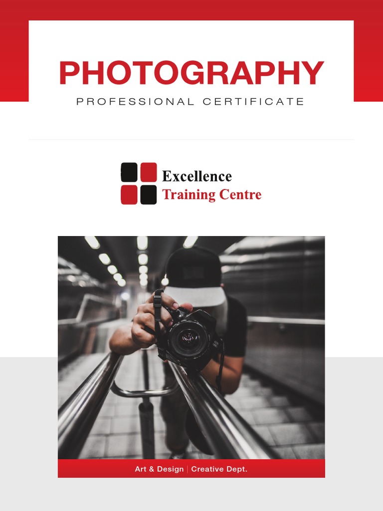 Professional Photography Certificate Course | PDF | Exposure ...