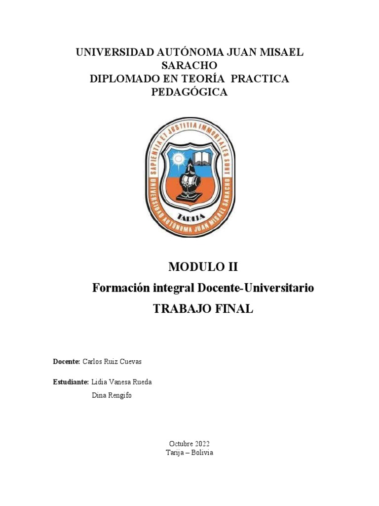 Trabajo Final Modulo II | PDF
