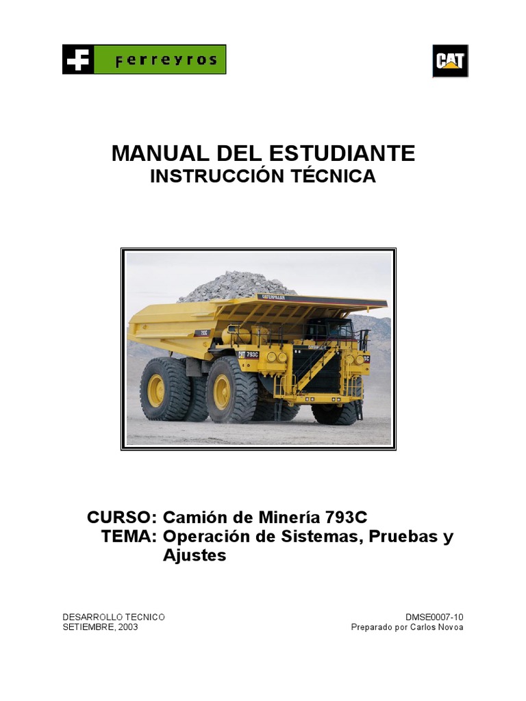 Libro de Curso 793C | PDF