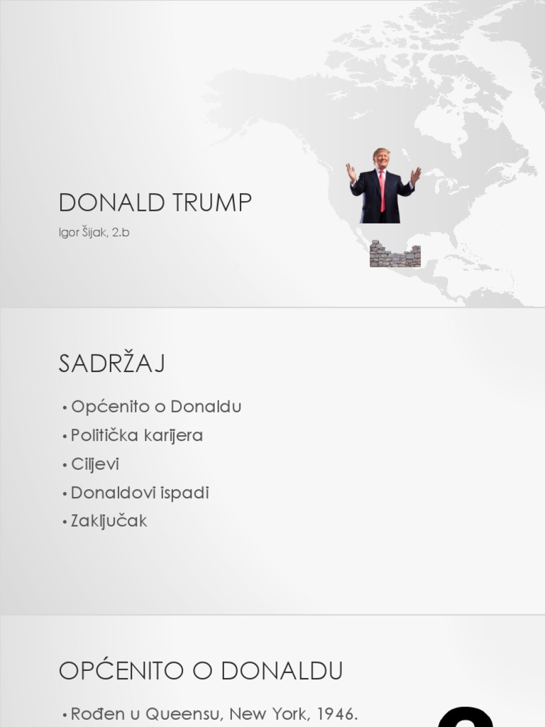Donald Trump Finished | PDF