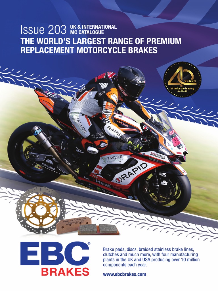 Ebc Uk MC Cat 203 Web | PDF | Clutch | Brake