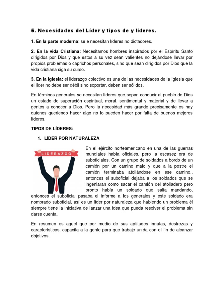 LIDERES | PDF | Liderazgo