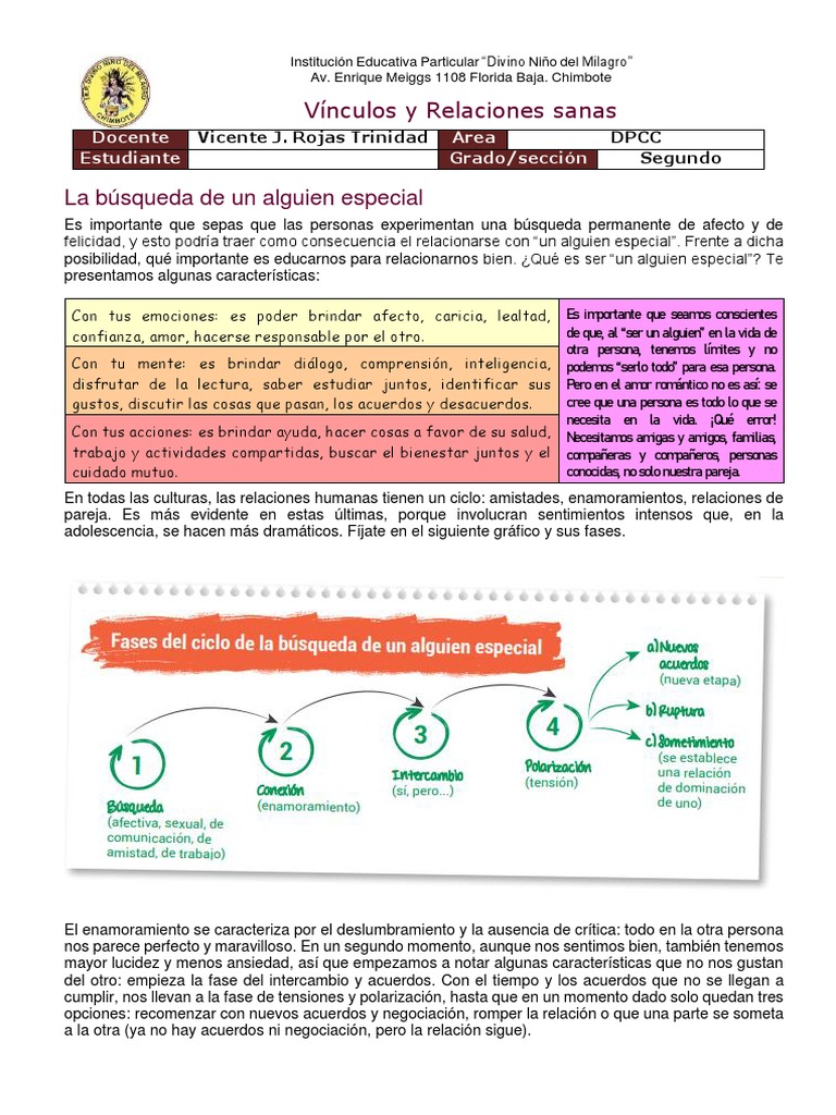 Relaciones sanas y la búsqueda de un alguien especial | PDF | Amor | Violencia