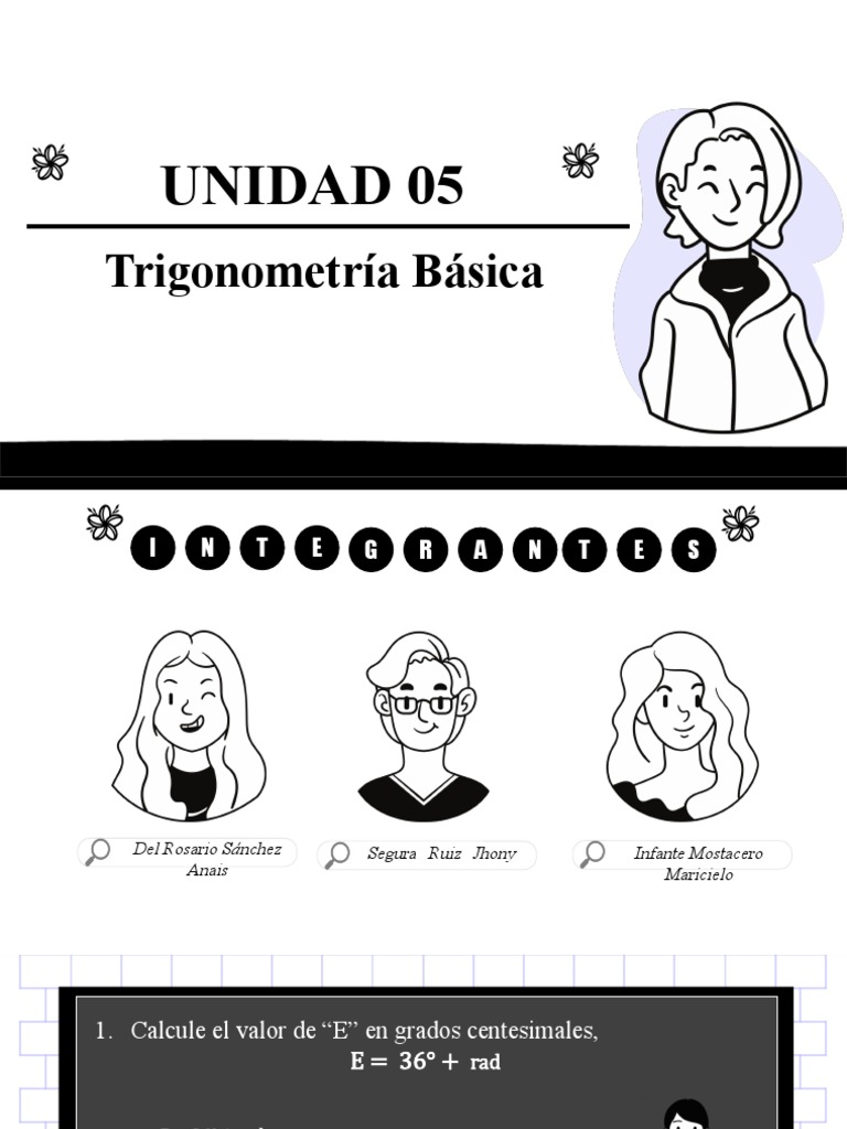 UNIDAD05 Trigonometria Basica | PDF | Matemática Elemental | Geometría ...