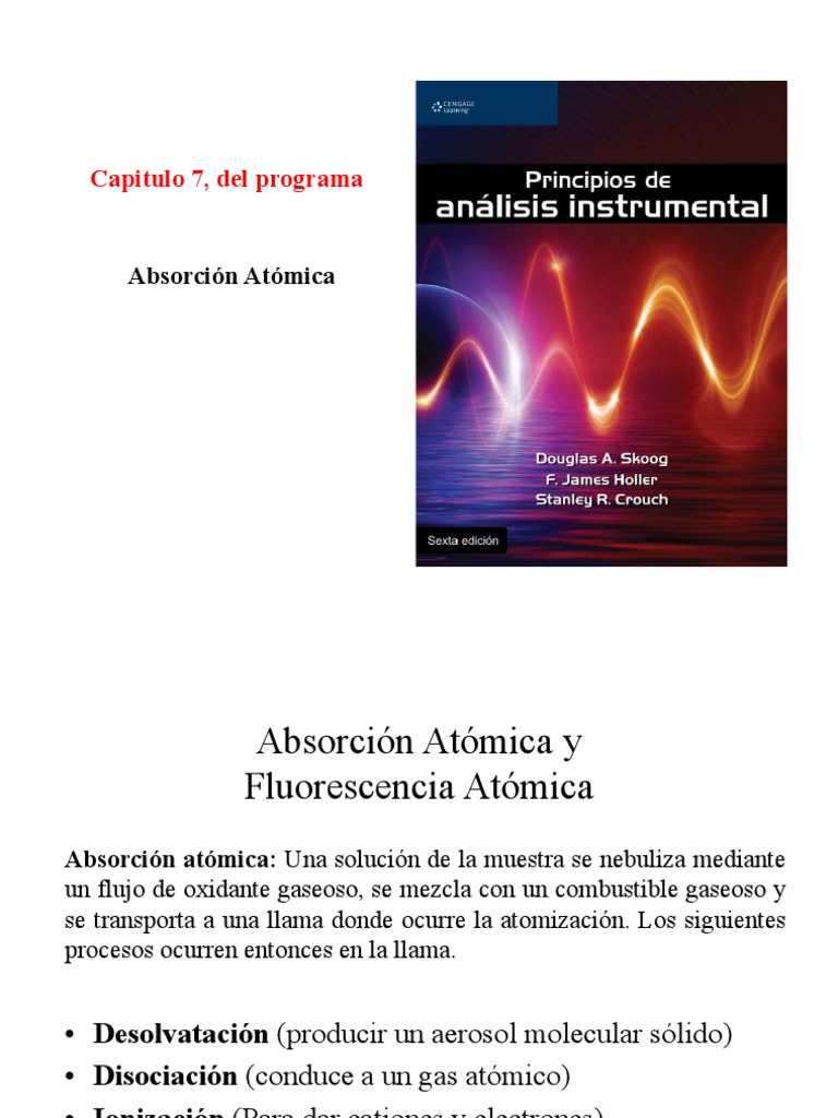 Absorcion Atomica p2 | PDF | Espectroscopía de absorción atómica ...