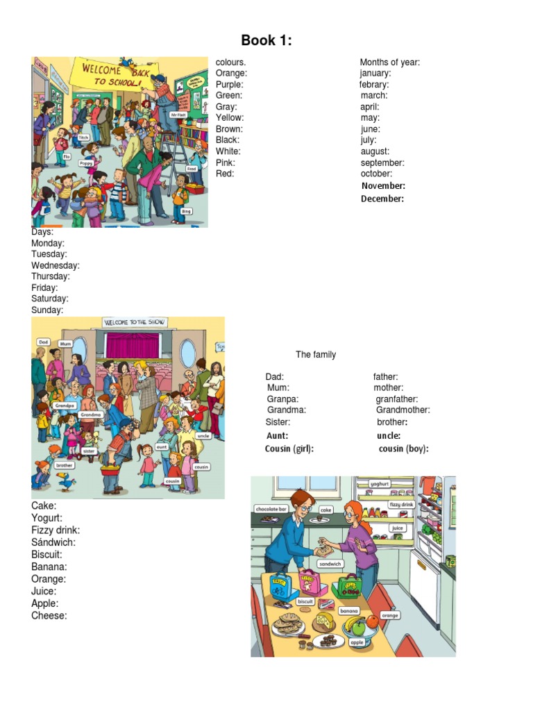Vocabulary 1 2 3 and 4 | PDF