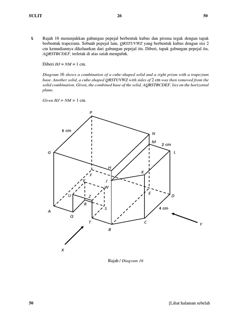 Math f3 Part C Plan and Elevation | PDF