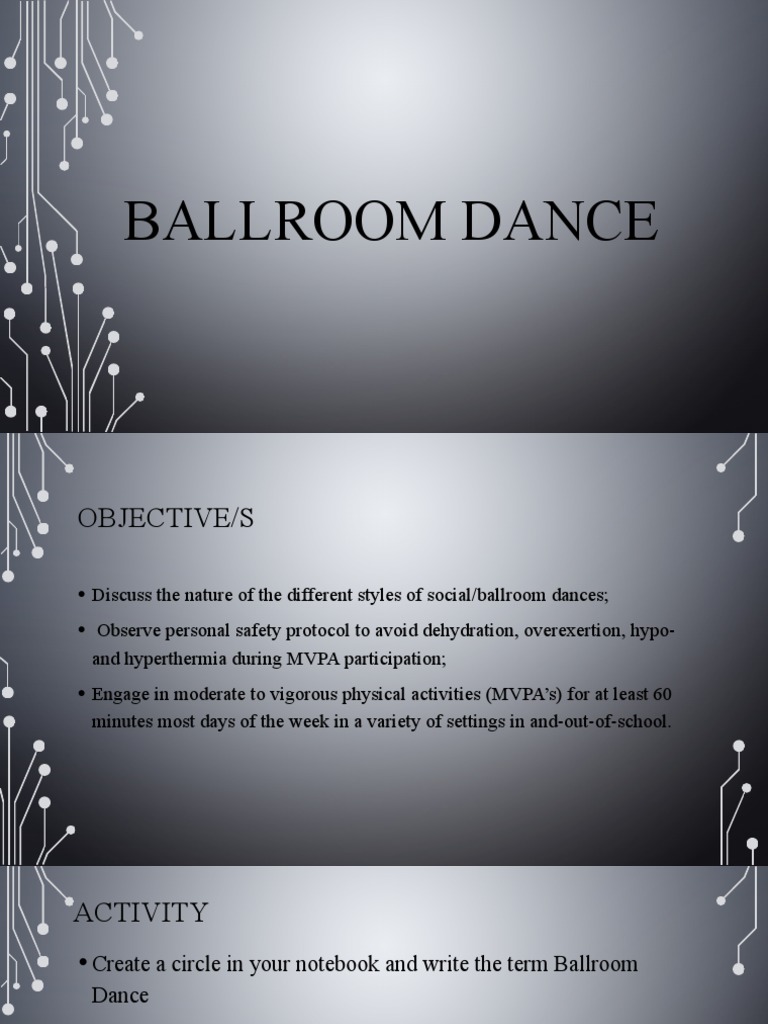 Ballroom Dance | PDF | Ballroom Dance | Performing Arts