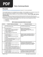 MYP Science Assessment Criteria Overview | PDF | Scientific Method ...