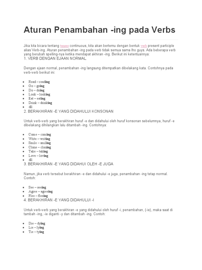 Continuous Tense Pdf