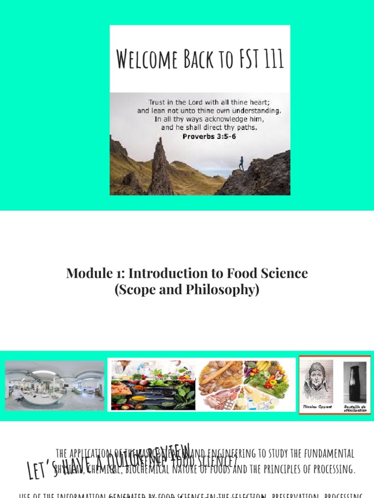 FST 111 Module 2 | PDF