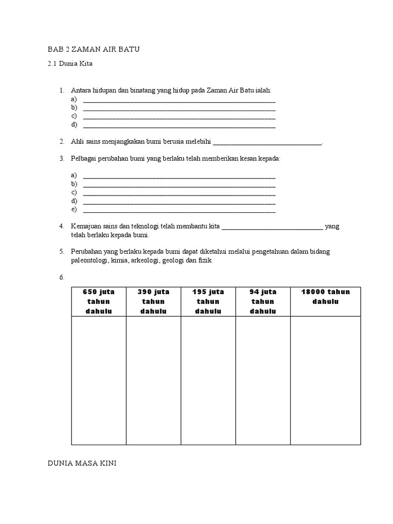 Bab 2 Form 1 Pdf
