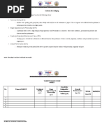 Talent Show Judging Score Sheet | PDF