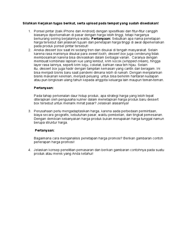 Tugas 3 - EKMA4569 | PDF