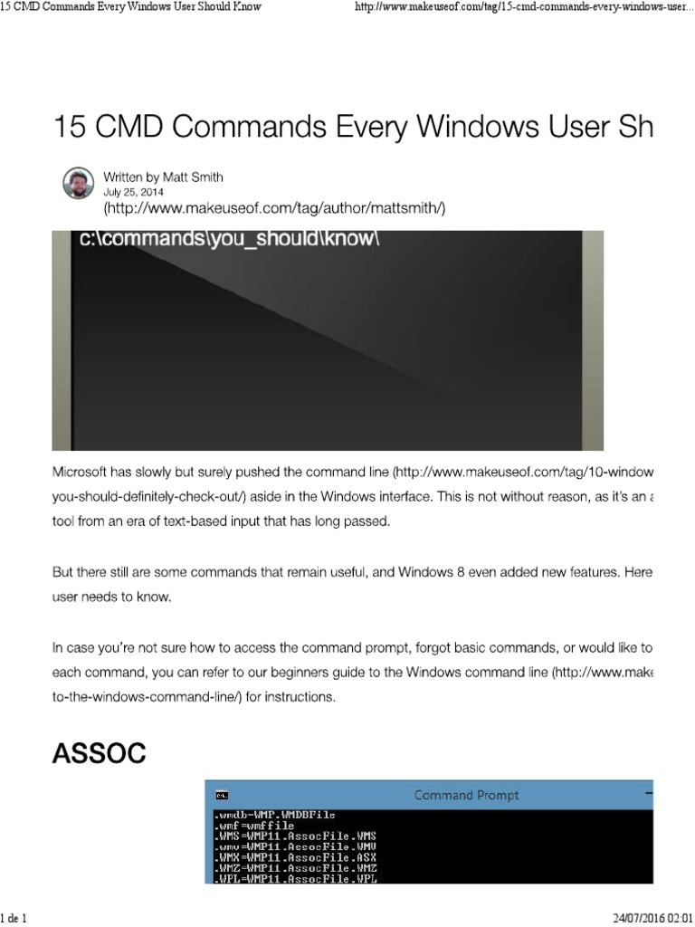 15 Cmd Commands Every Windows User Should Know