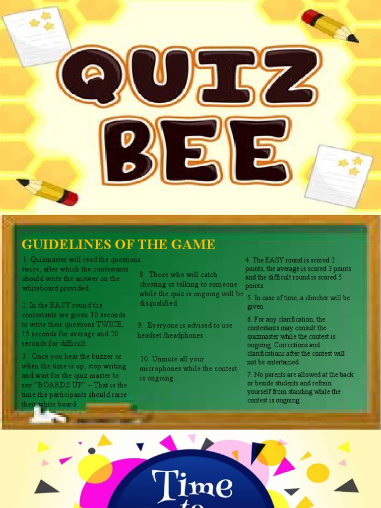 Quizbee | PDF