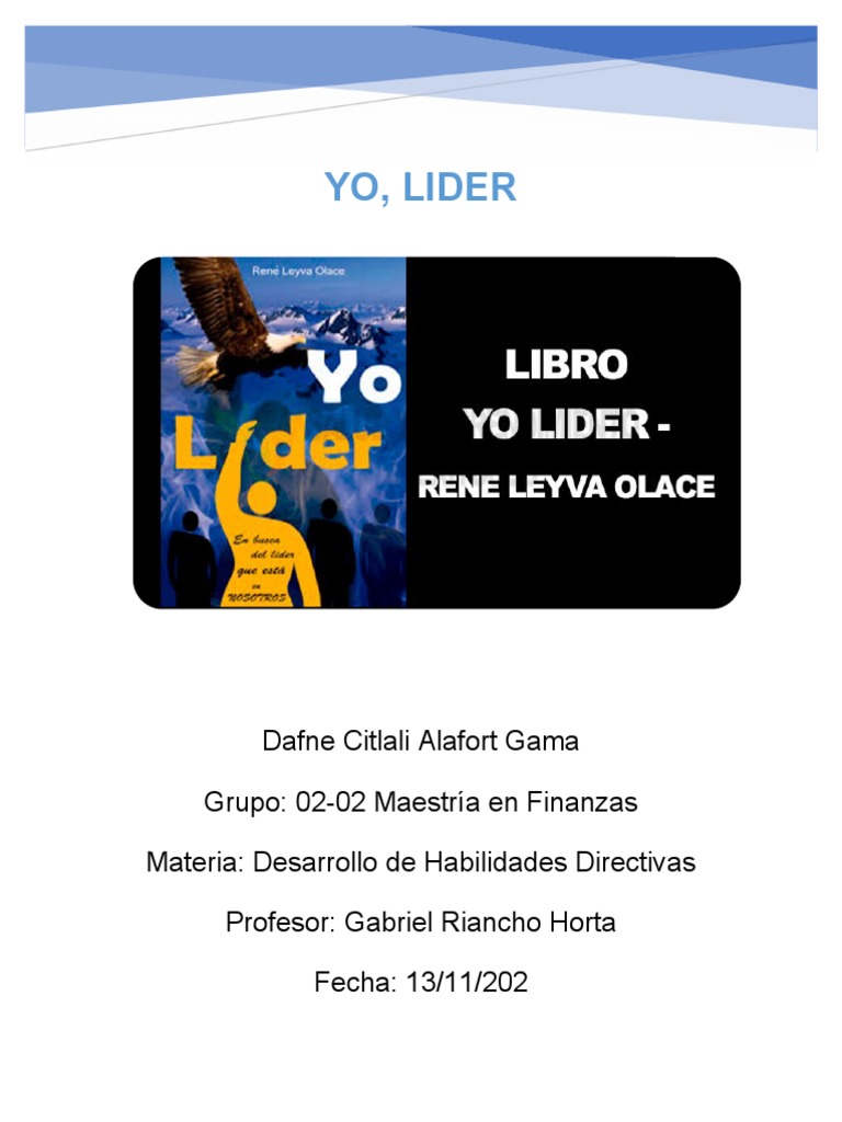 Yo, Lider | PDF | Negocios