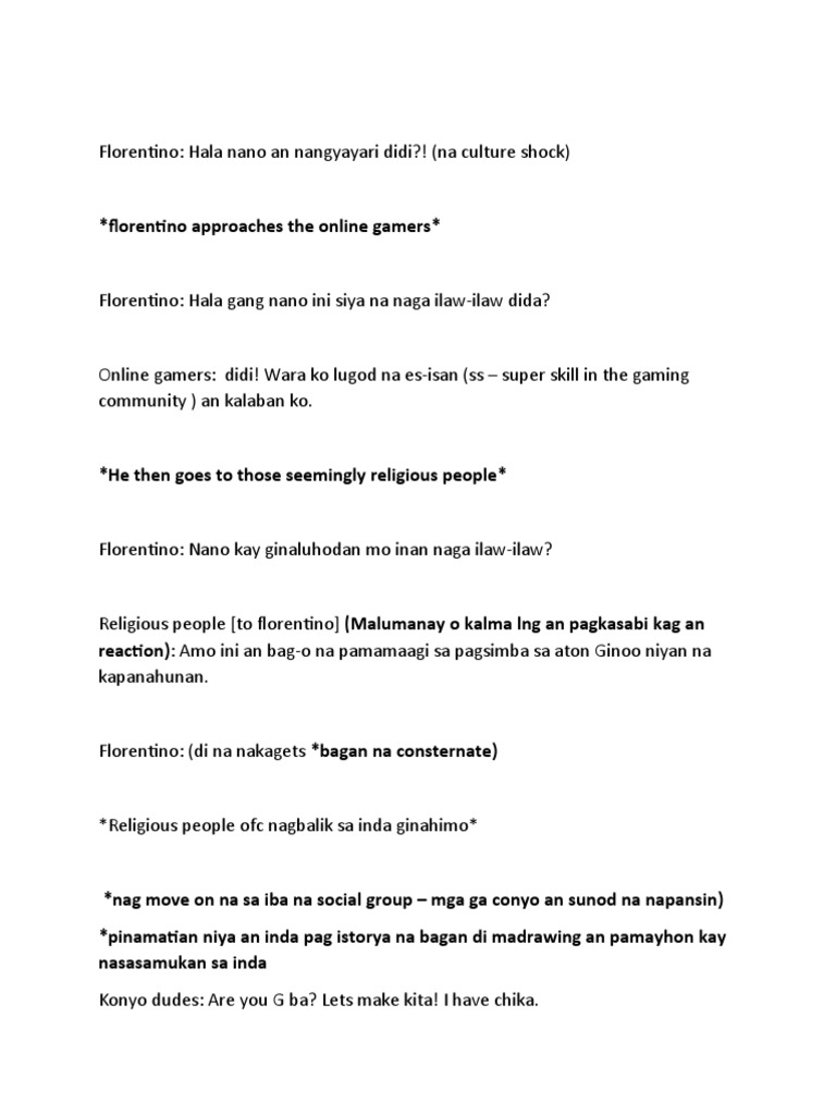 Stage Play Scriptinformal | PDF