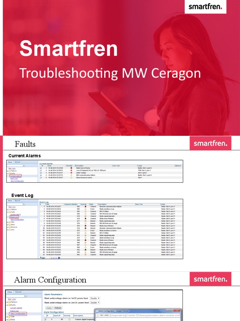 Troubleshooting MW Ceragon | PDF | Data Transmission | Information Age
