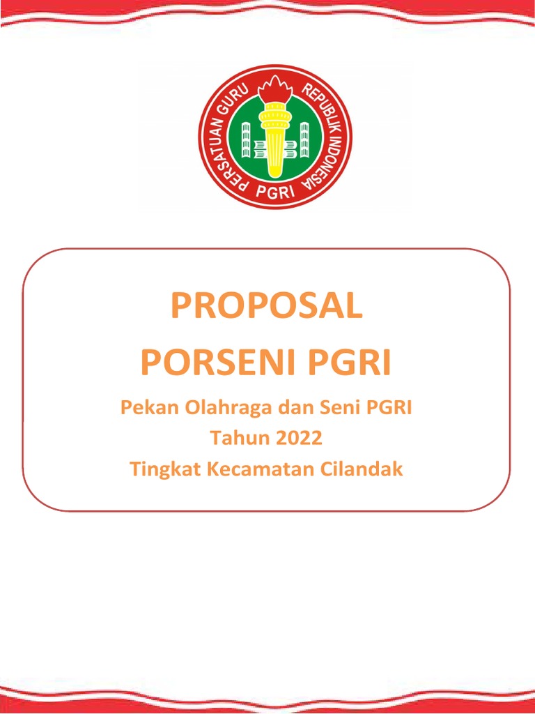Proposal Por Pgri 2022 | PDF