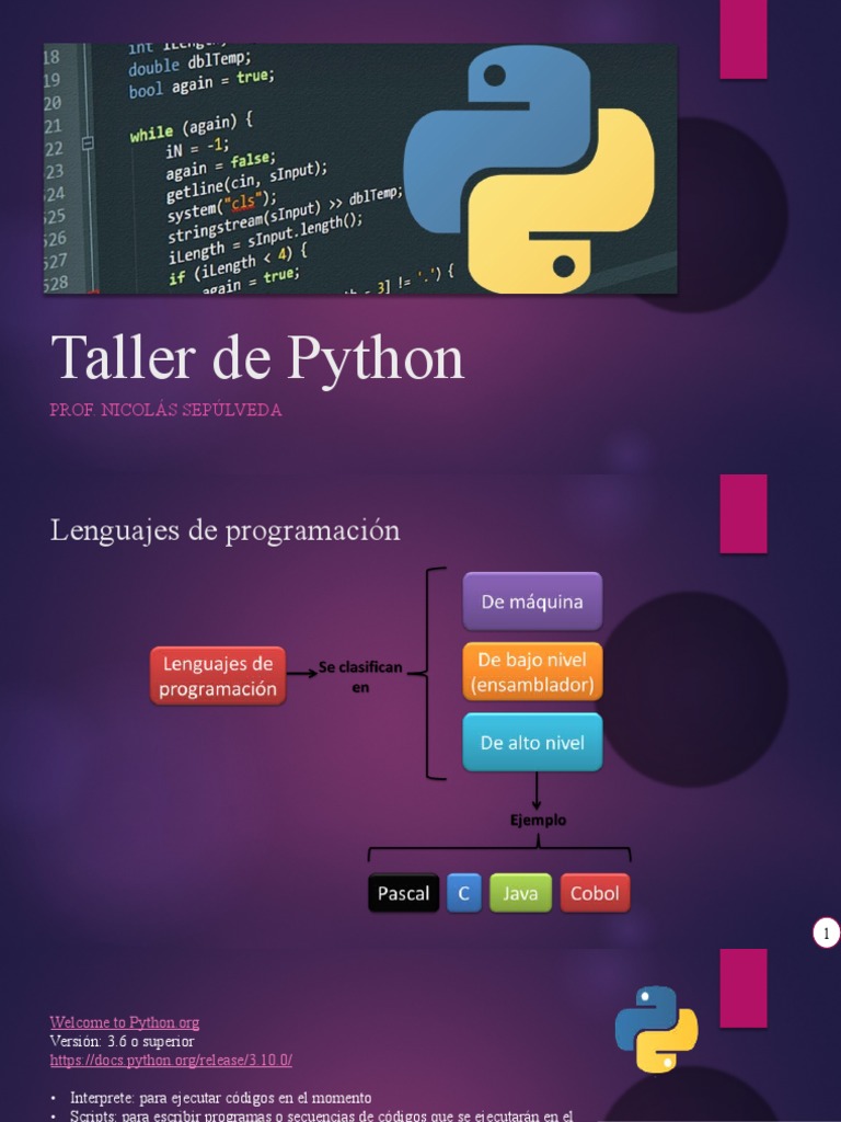 Python - Introducción A Los Elementos Básicos | PDF | Objeto (informática) | Python (lenguaje de ...