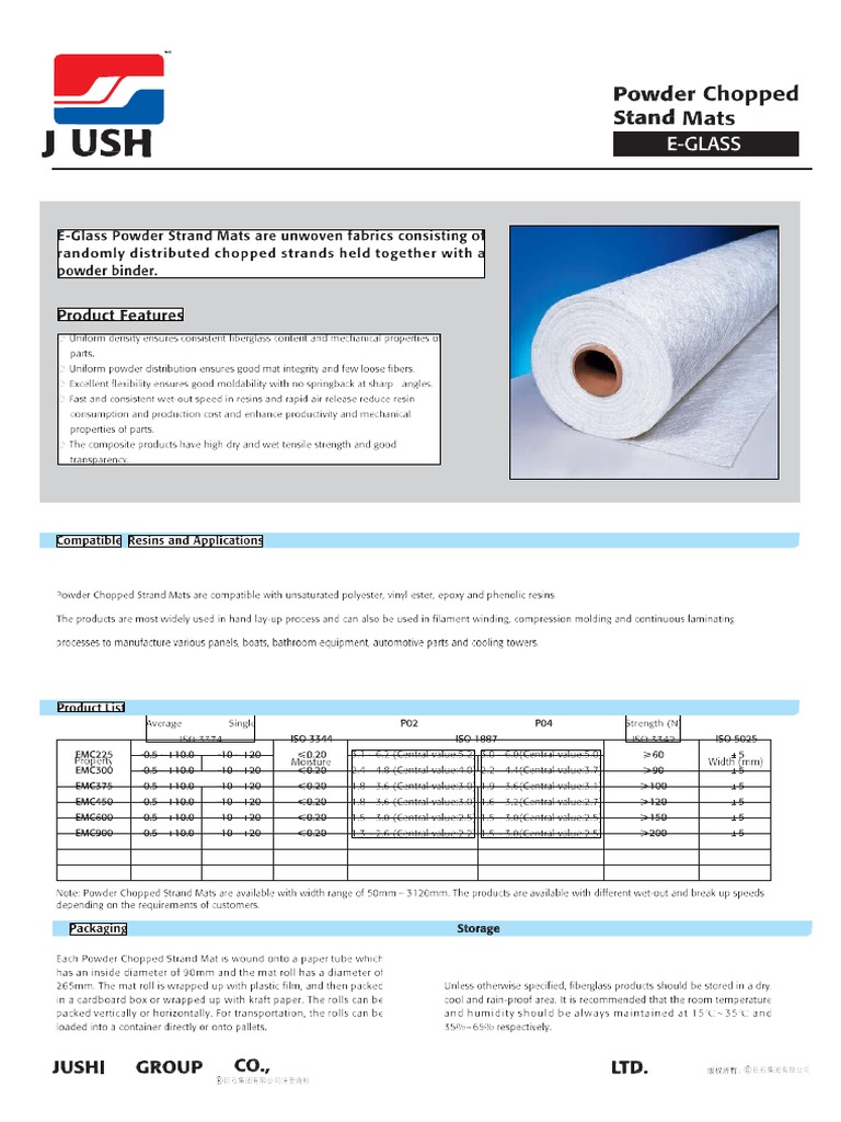 Ficha Tecnica Mat JUSHI | PDF