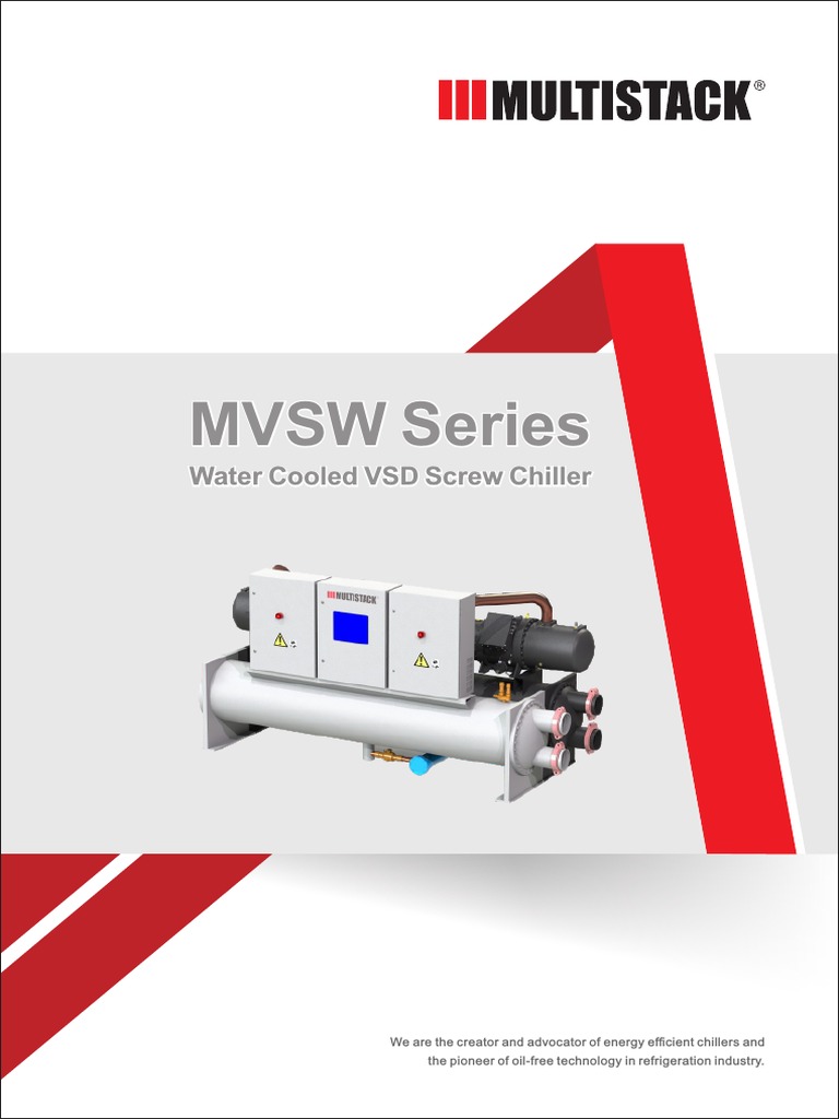 VSD Water Cooled Screw Chiller | PDF