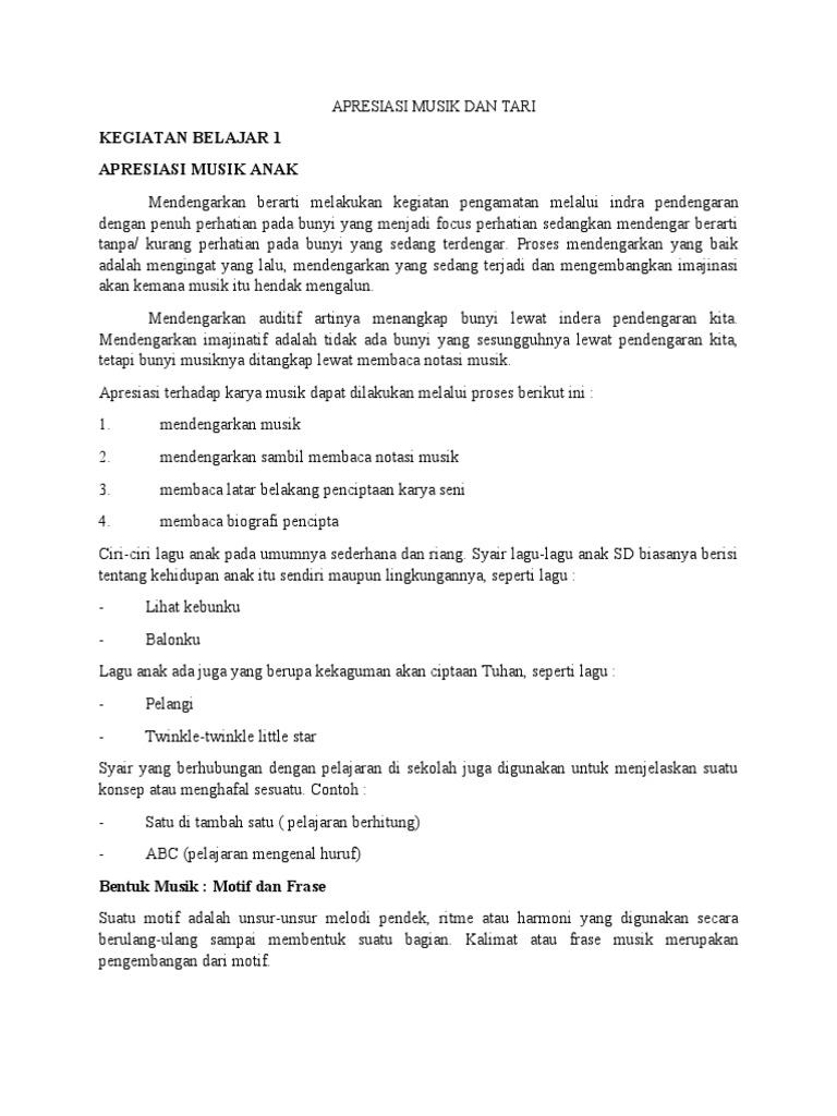 Modul 9 | PDF | Kajian Bahasa Asing | Seni