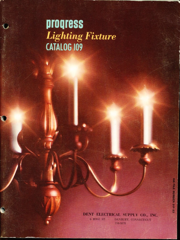 Progress Lighting Catalog 1966 | PDF | Lighting | Room