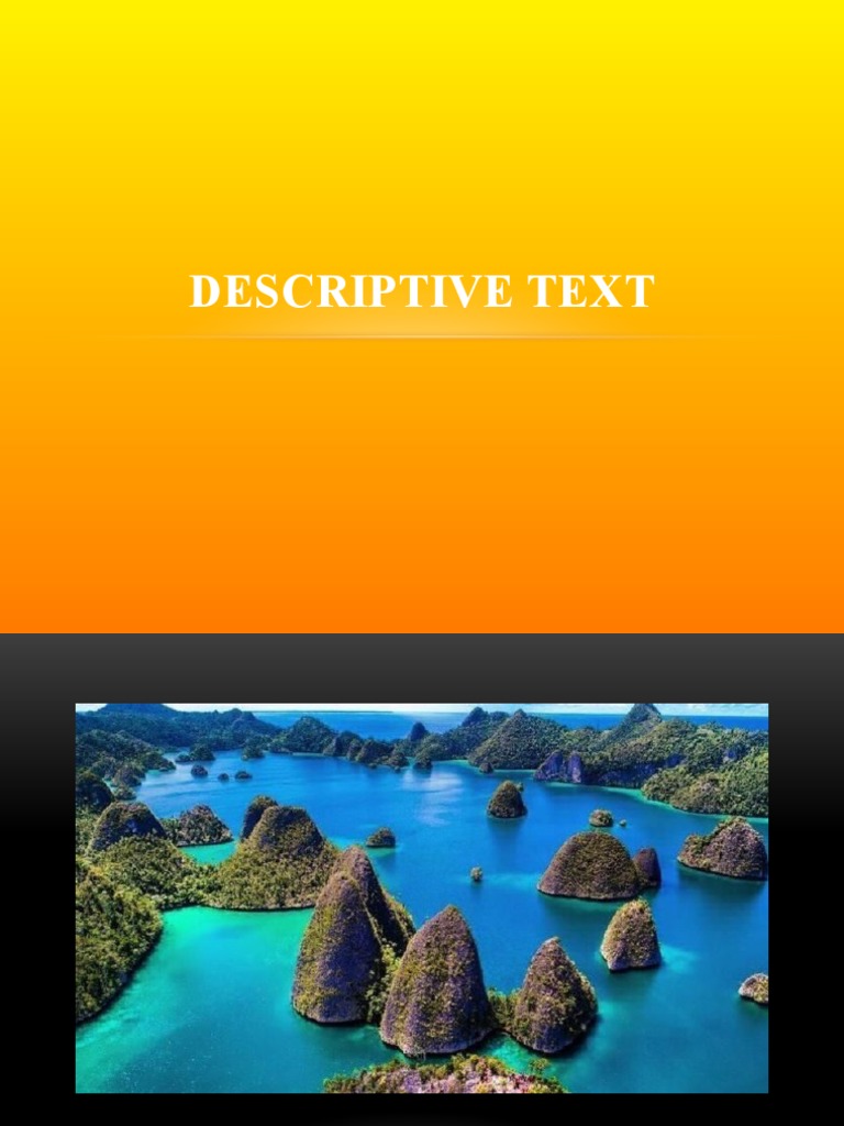 Descriptive Text Pdf