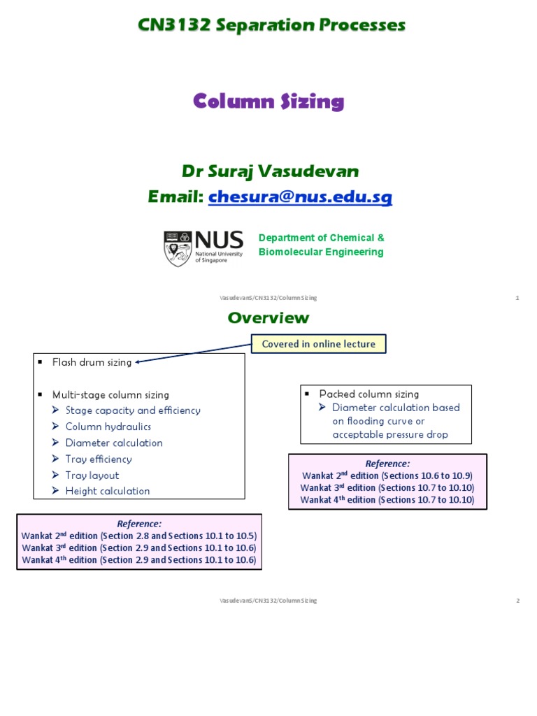 Lecture Note 13 - Column Sizing | PDF