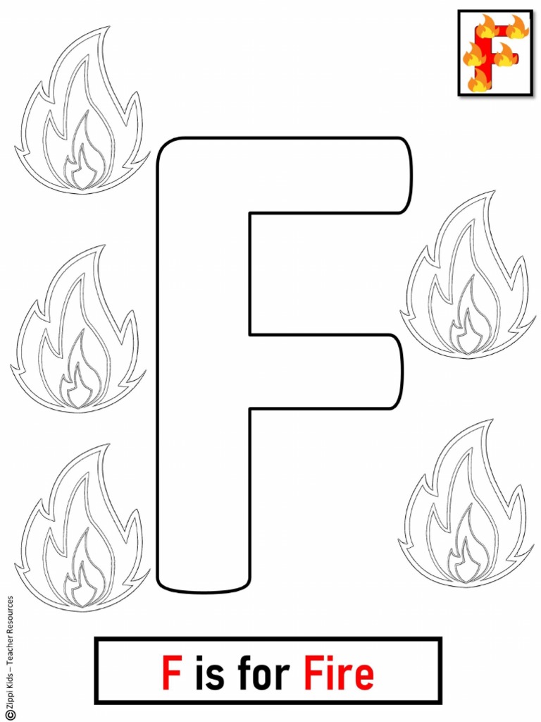 Letter F Craft | PDF