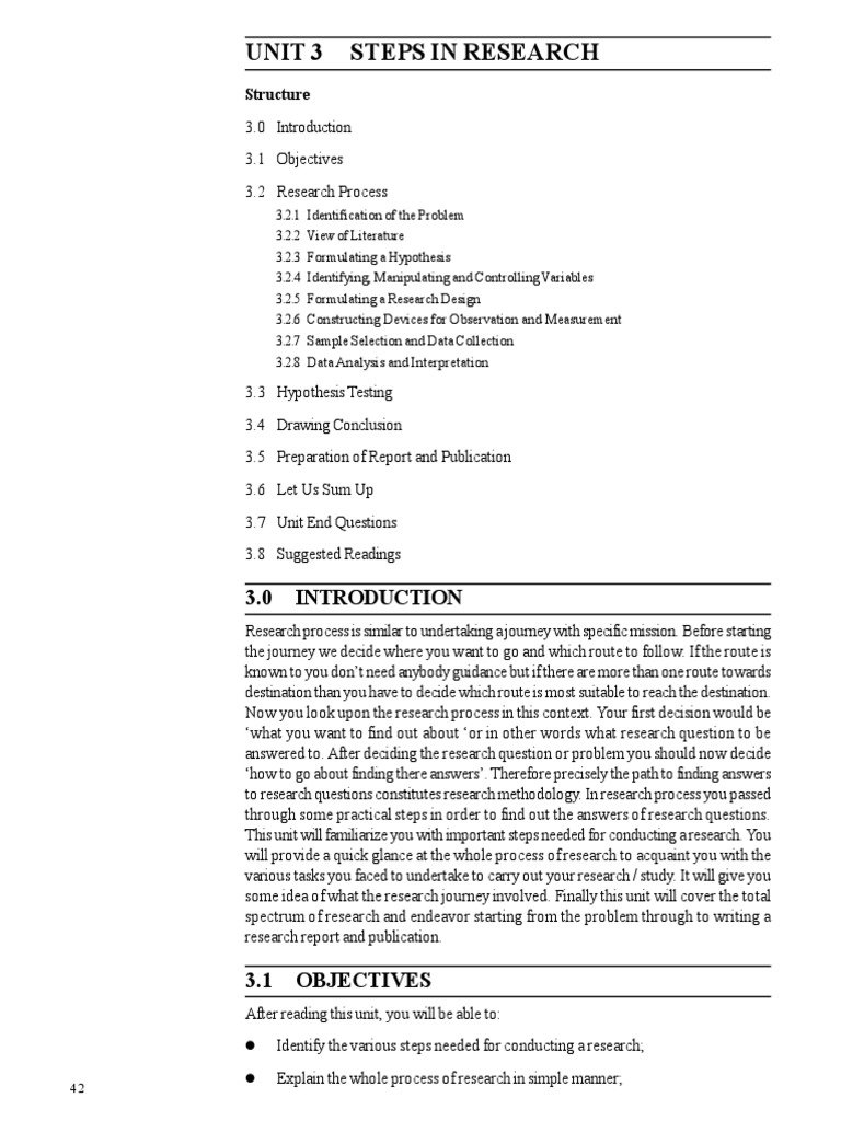 Steps in Social Research Process | PDF | Career & Growth | Computers