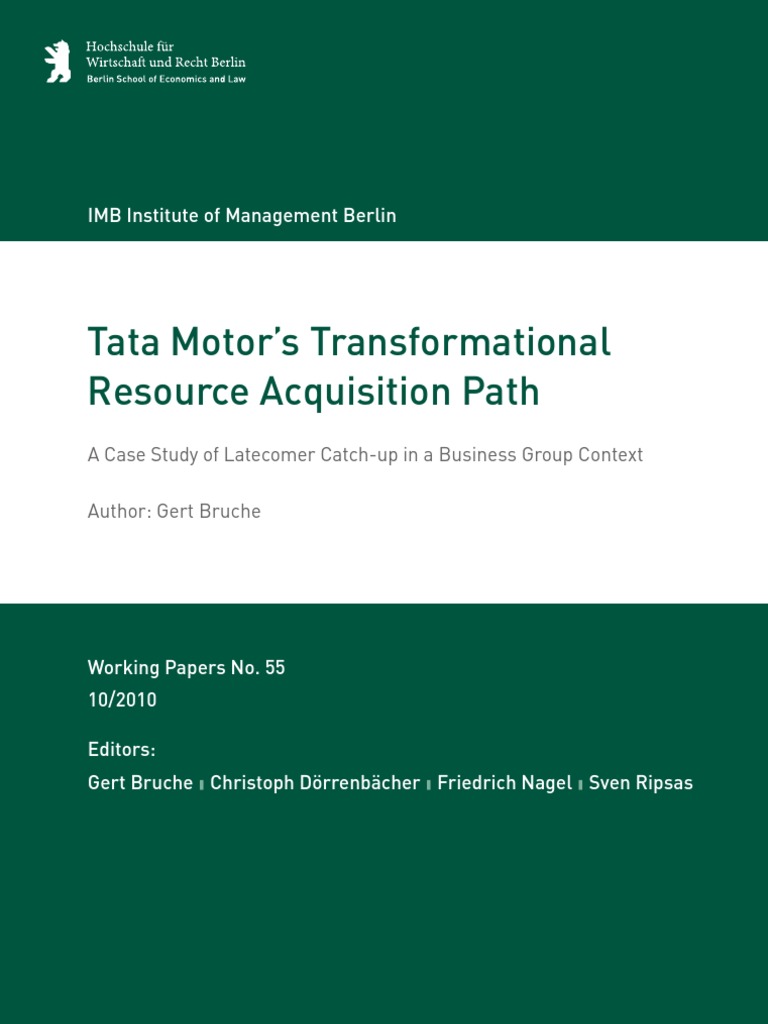 Bruche Tata Transition Resource Acqusition Plan | PDF