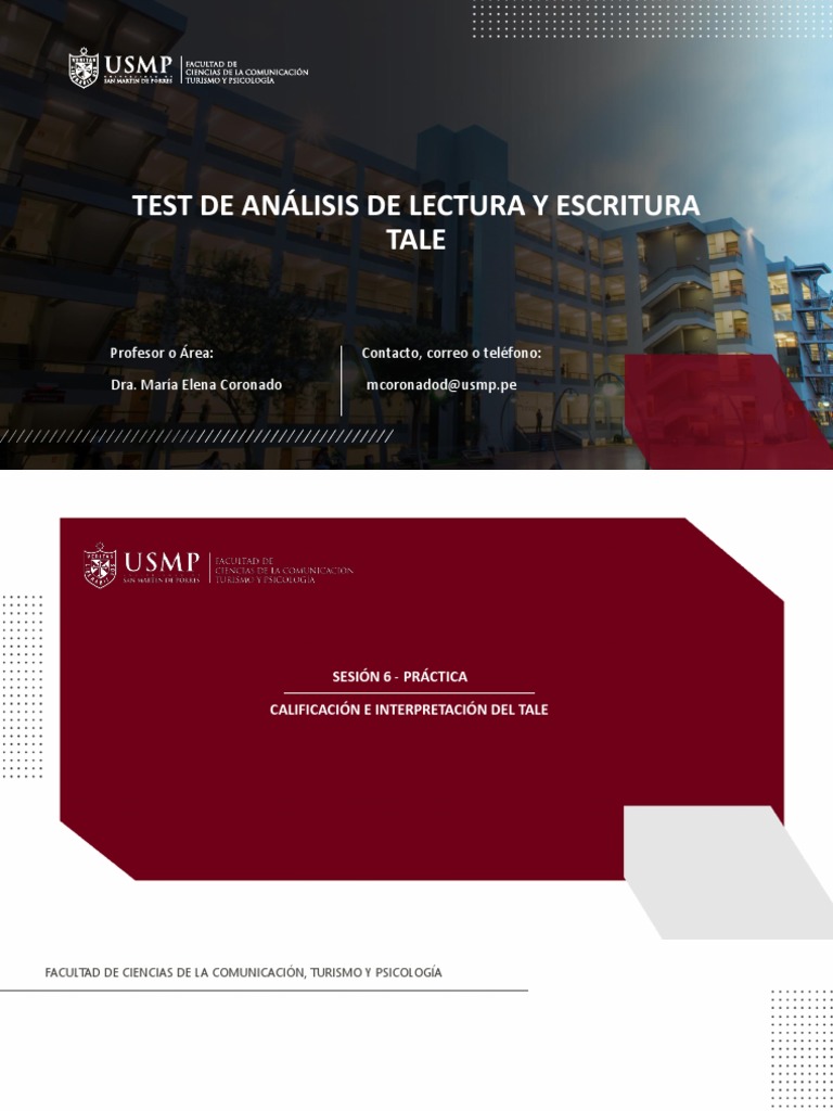 TALE - Práctica Calificación e Interpretación | PDF | Escritura | Sintaxis