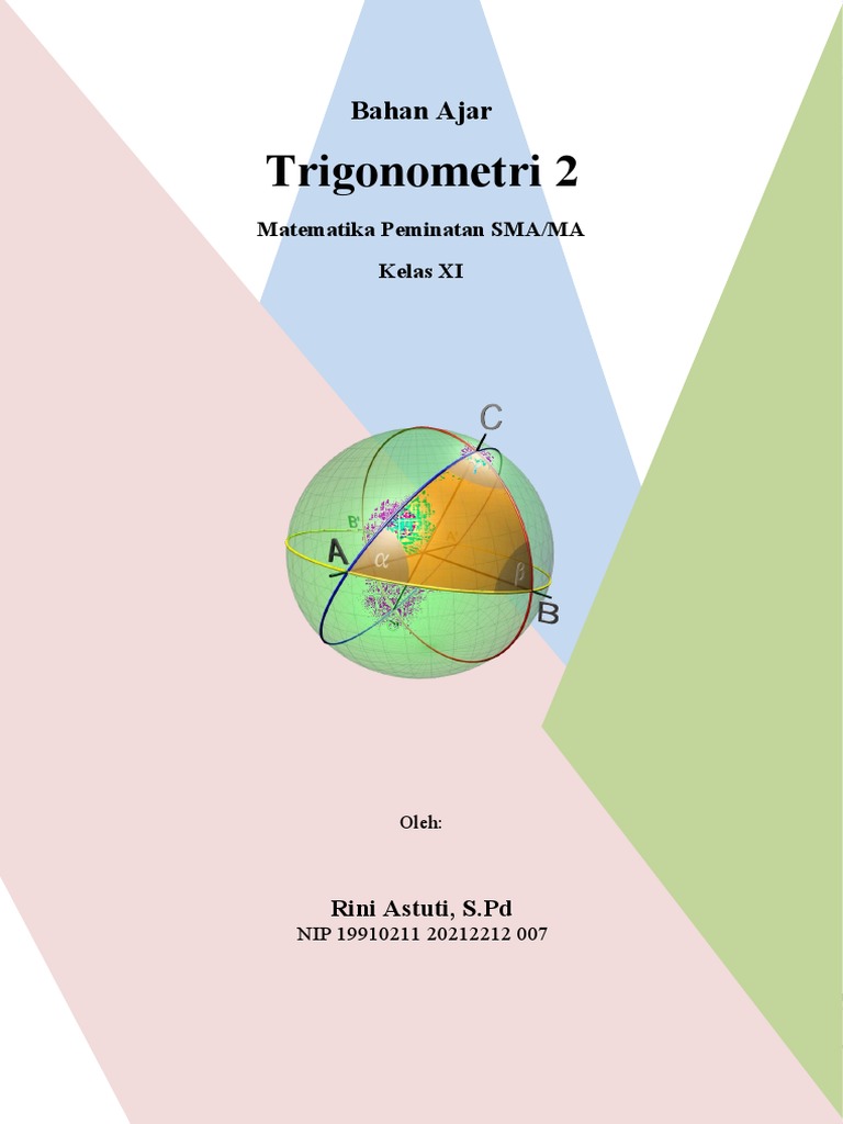 Rangkuman Trigonometri Kelas XI | PDF | Metode & Bahan Ajar