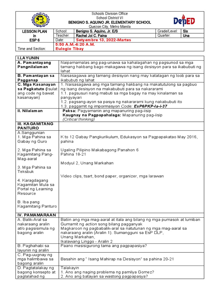 DLP-Sept 13-ESP | PDF