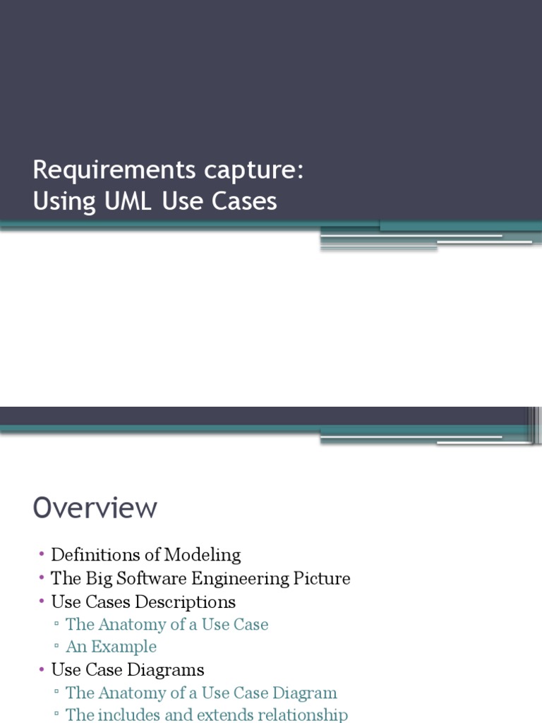 Use Cases-Overview | PDF | Use Case | Point Of Sale