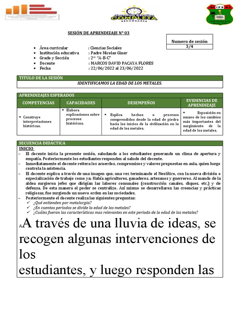 La Edad De Los Metales Pdf