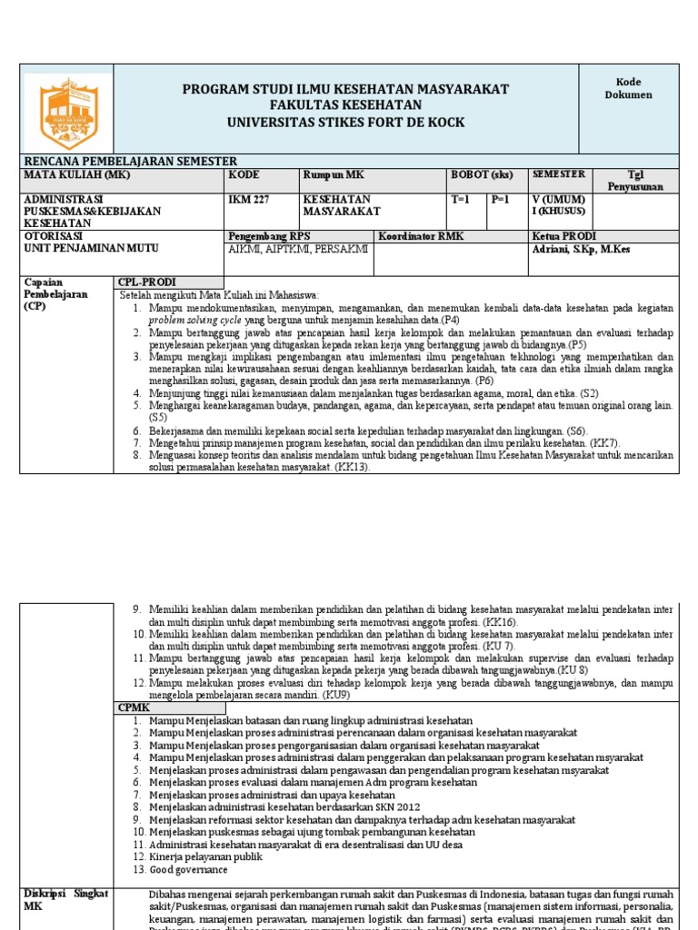 Adm &kebijakan Kes Bedah Vina | PDF