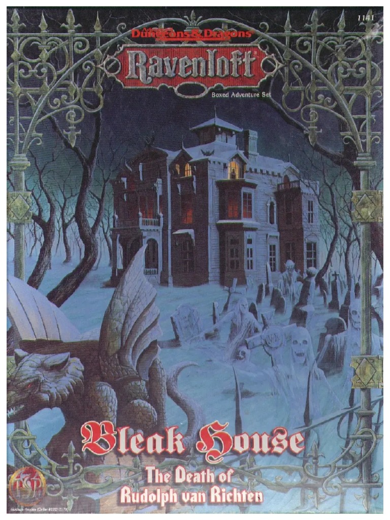 D&D 2e Ravenloft Bleak House | PDF