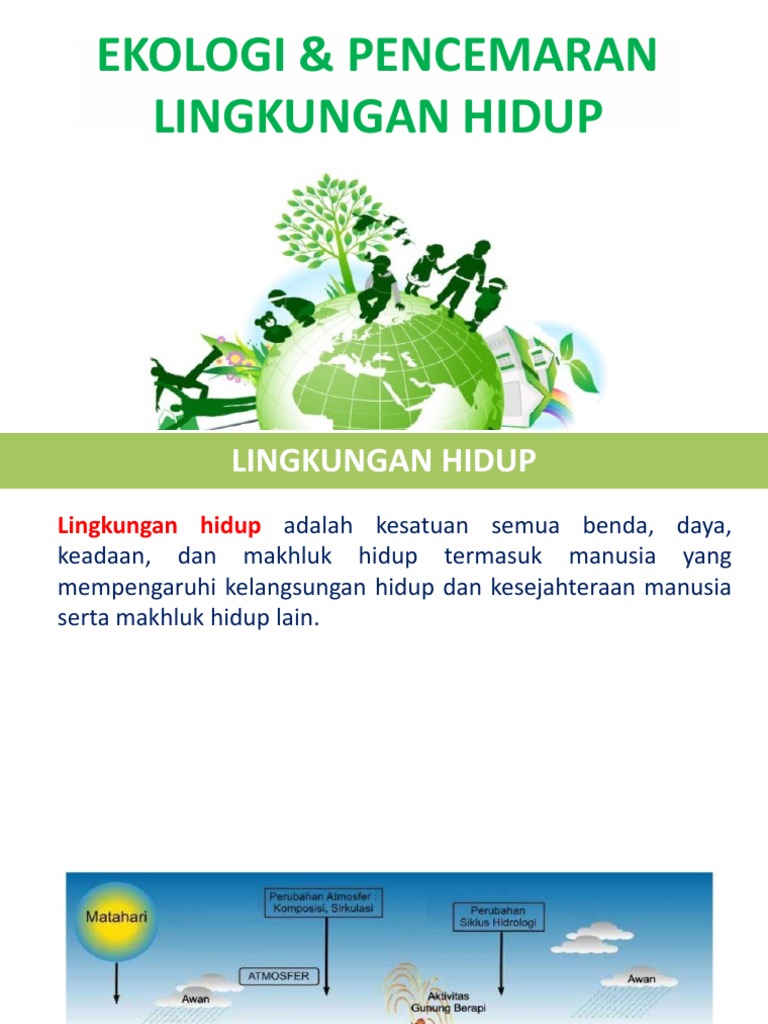 Ekologi Pencemaran Lingkungan Pdf