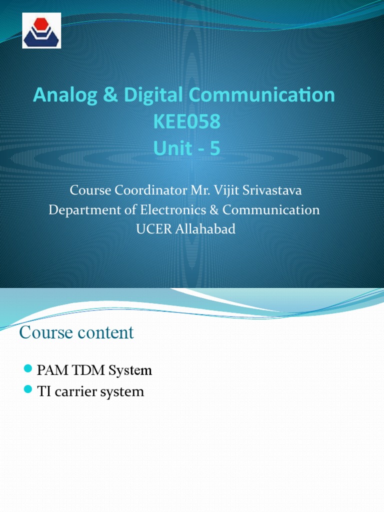ADC Unit 5 PPT 2 | PDF