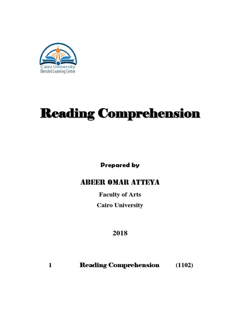 Reading Comprehension | PDF | Happiness | Memory