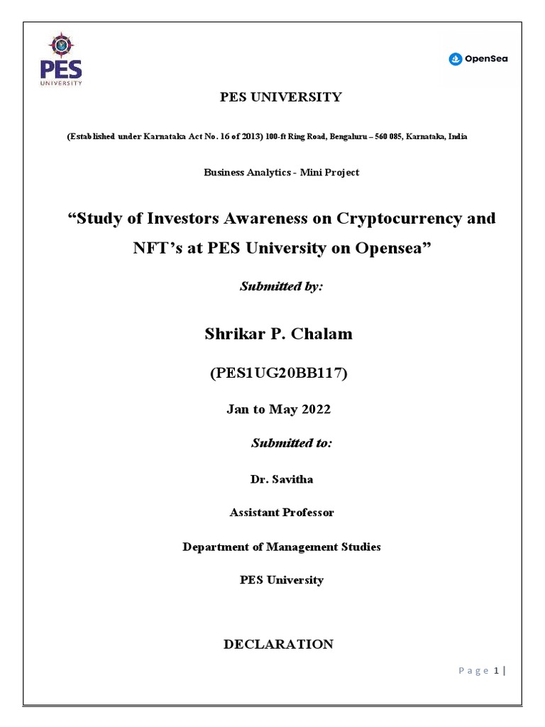 BRM Mini Project Final | PDF